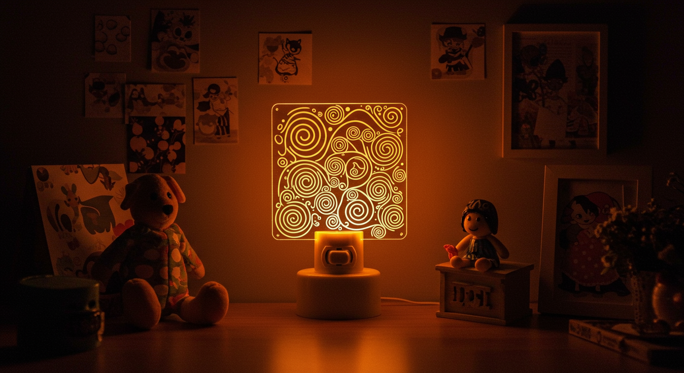 Illuminate Your Moments with Acrylic Custom Night Lights - Party X ...