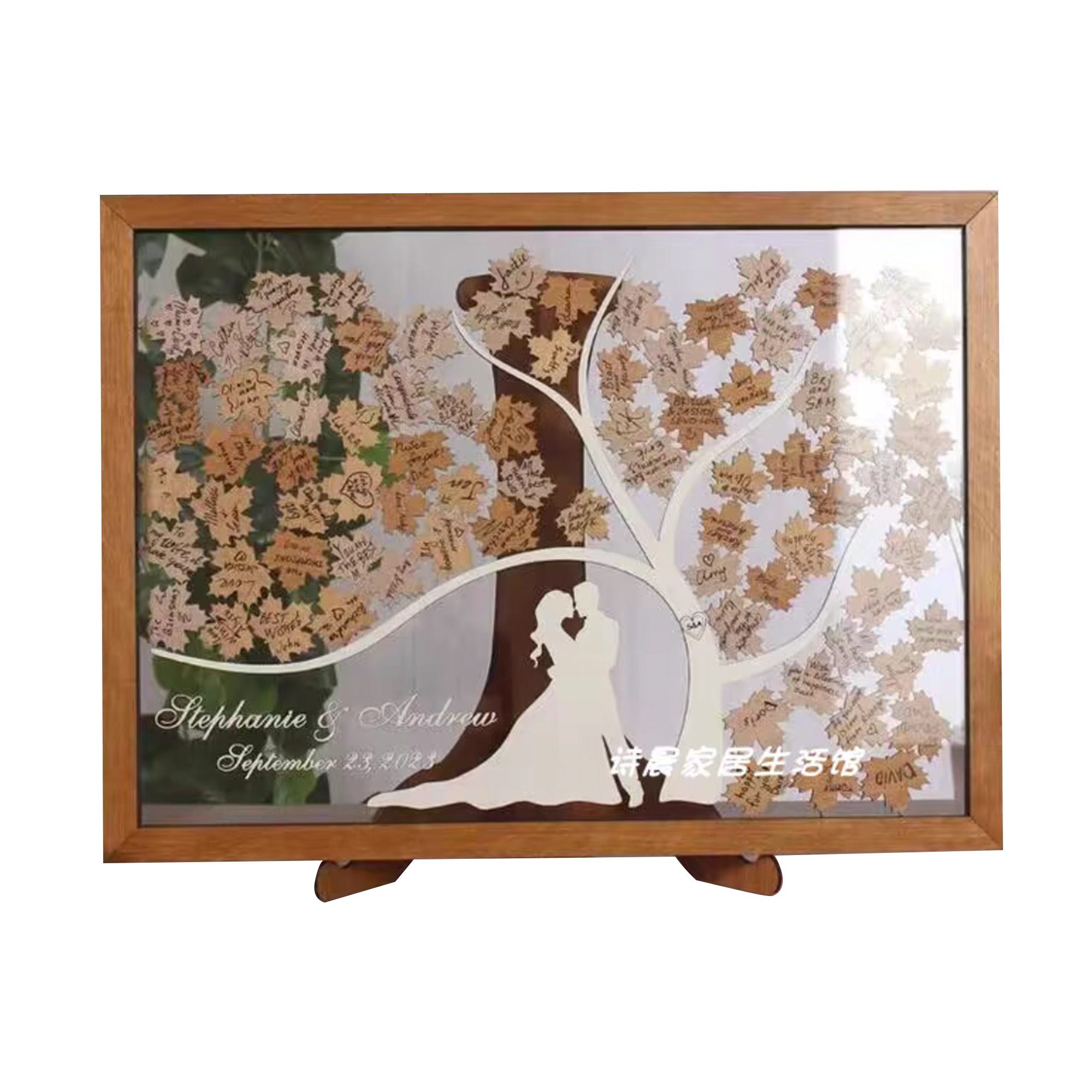 Creative Wedding Sign-in Board – Wedding Blessing Commemorative ...