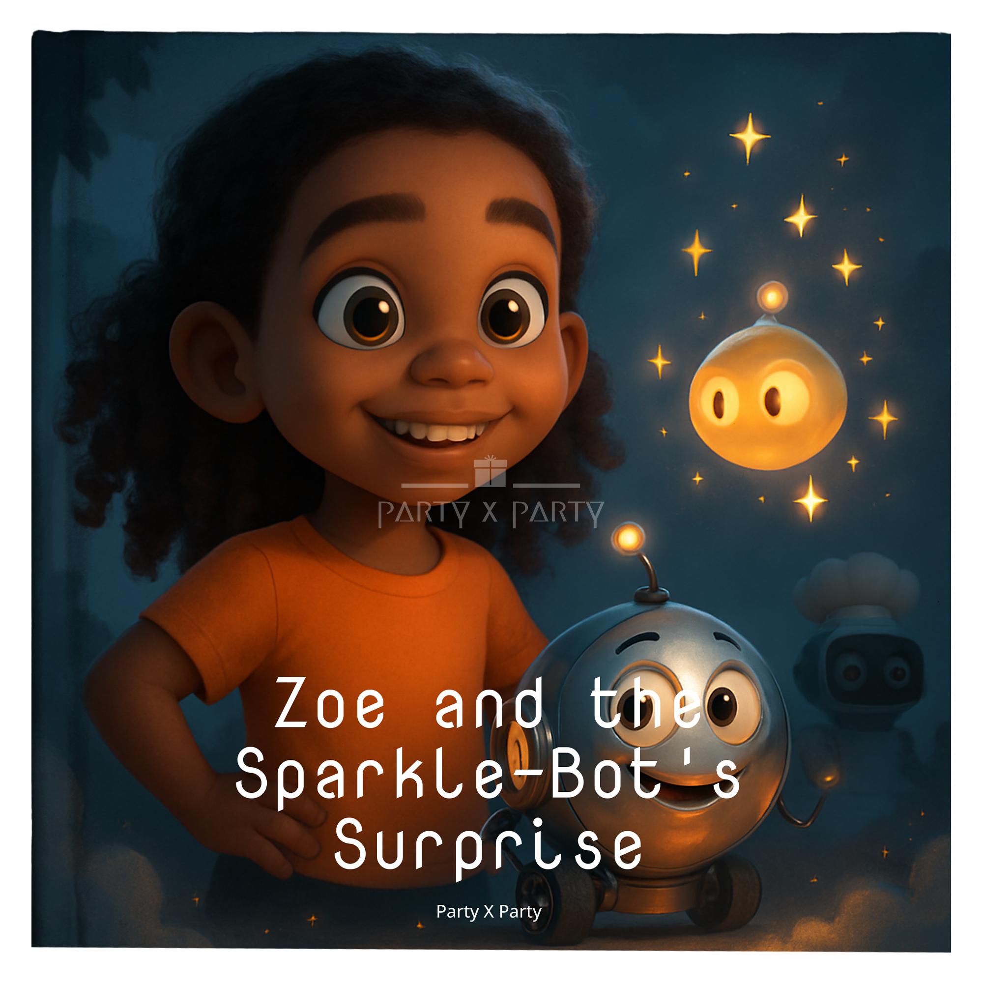 Personalized Storybook-(Your Child's Name)and the Sparkle-Bot's ...