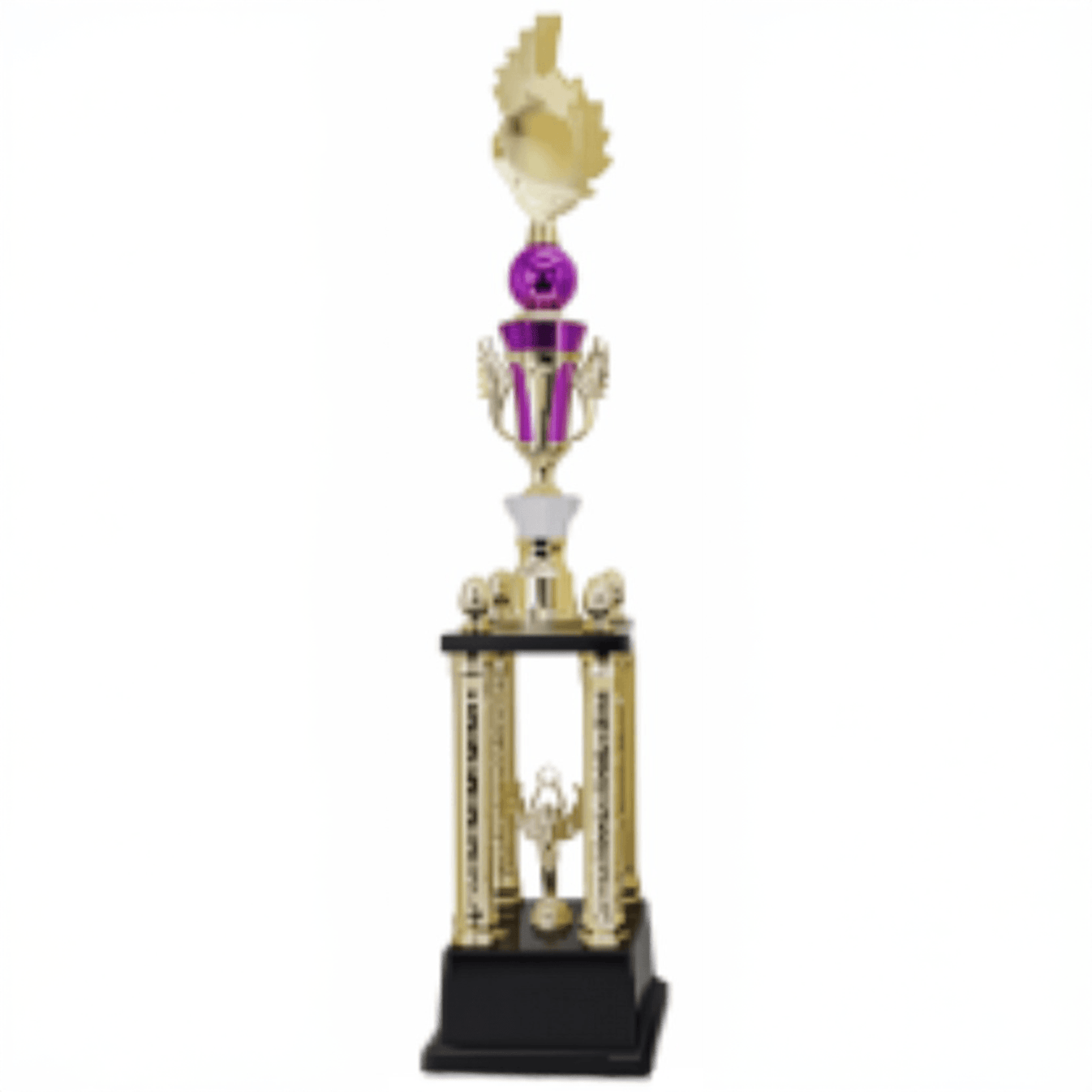 Engravable Metal Trophy | Creative Commemorative Award in Optional Siz ...