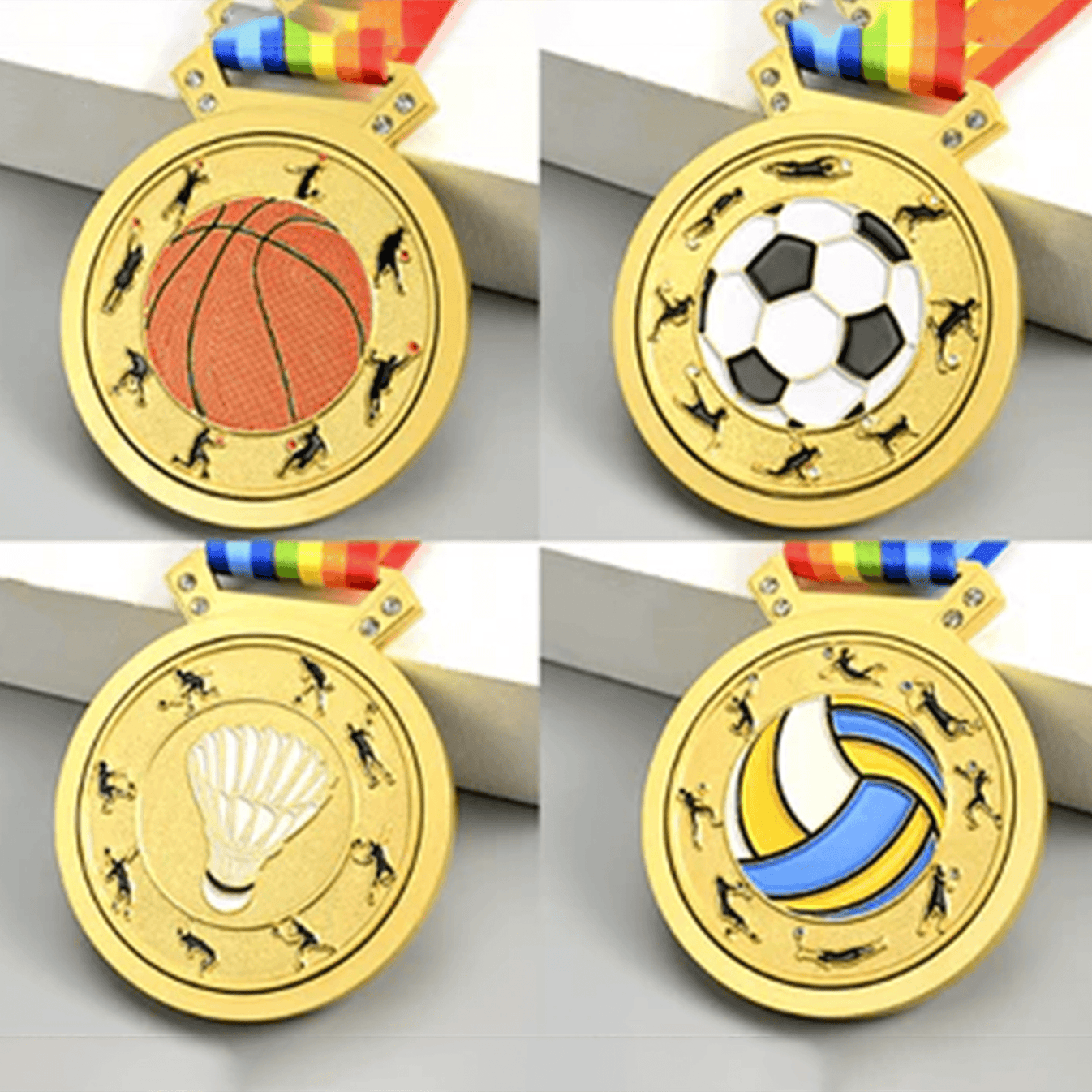 Creative Metal Medals Ball Games – Engravable Medals for Winners ...